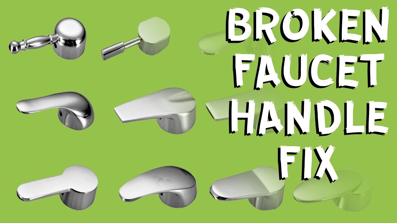 Easy Fix for a Broken Faucet Handle (DIY Repair) - YouTube