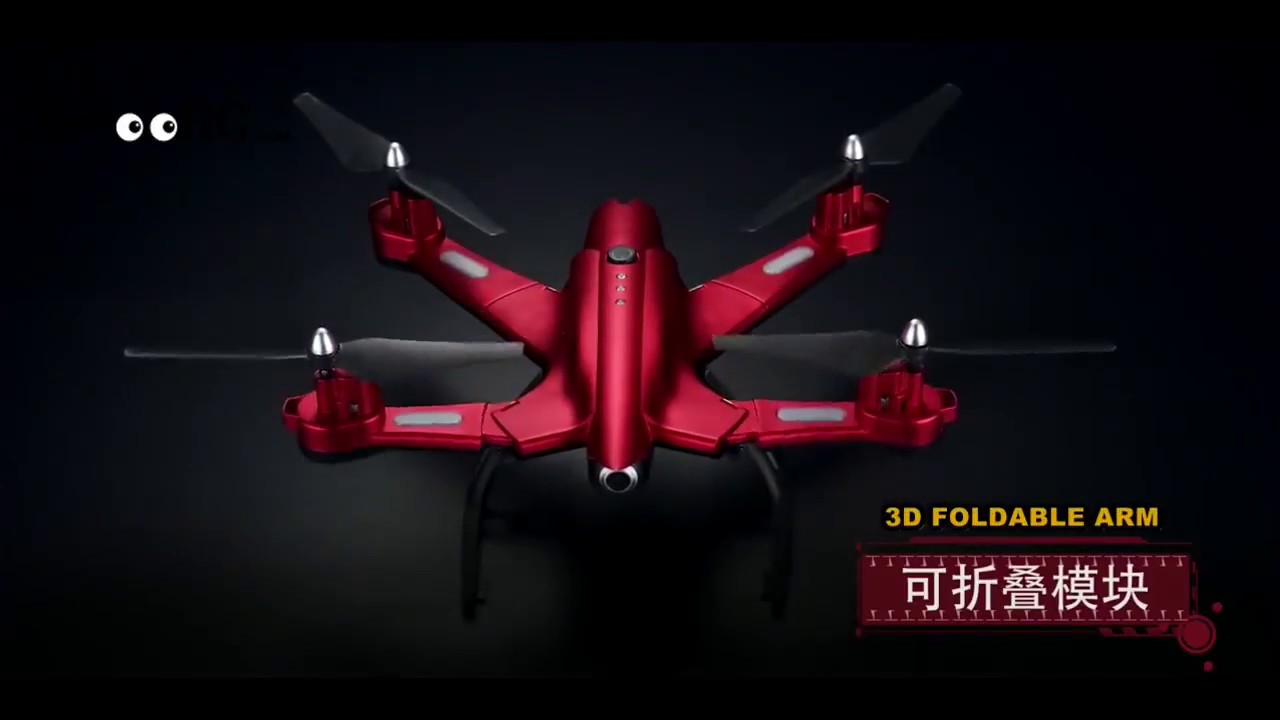 large RC drone Helicopter WIFI FPV foldable 720P HD Camera - YouTube