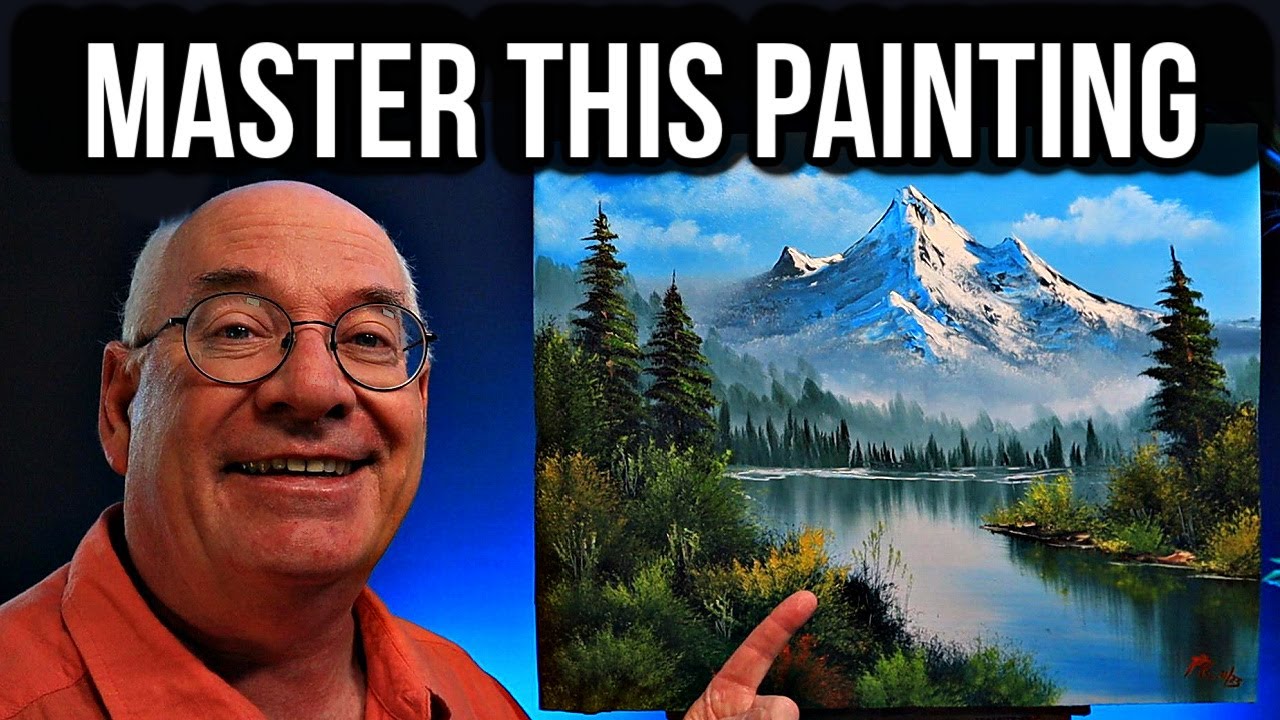 Learn 5 key elements to Improve your Bob Ross paintings - YouTube