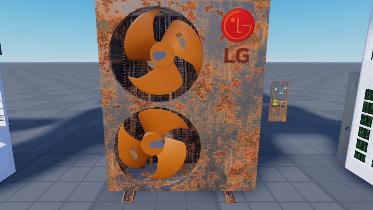 Testing a Rusty Air Conditioner LG | Roblox Air Conditioner - YouTube