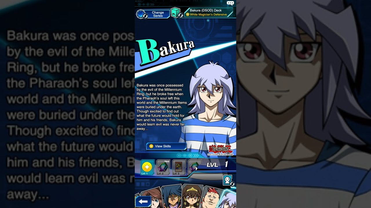 Bakura (DSOD) Unlocked!! A brand new Occult Deck! | YuGiOh Duel Links ...