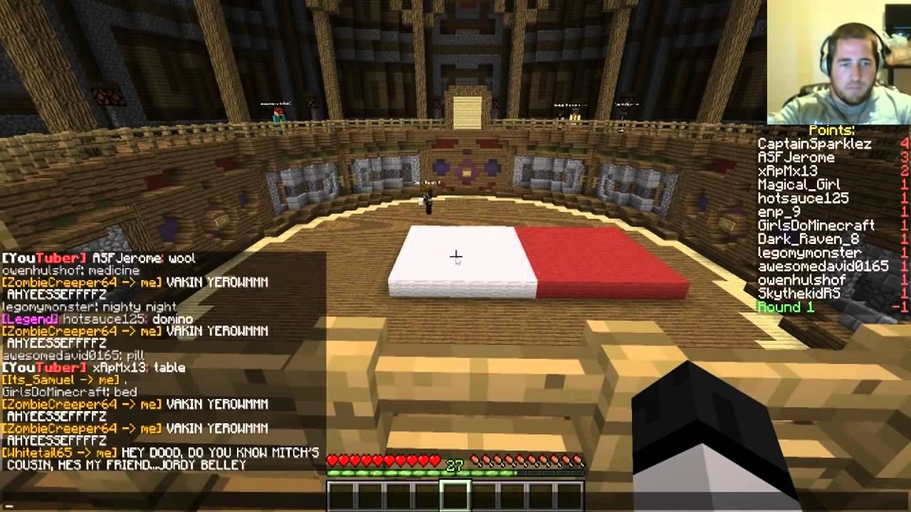 Build It! Draw My Thing W Skydoesminecraft, Captainsparklez, Jeromeasf, and xRpMx13 - YouTube