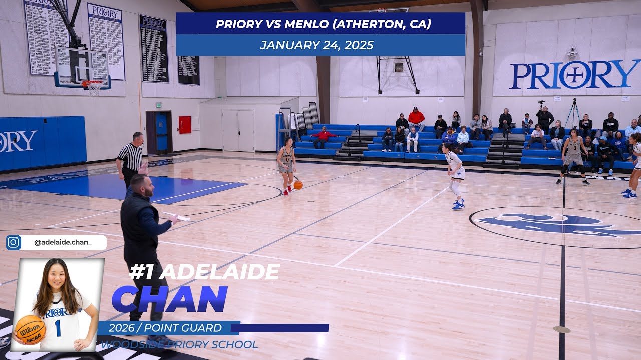 01 24 2025 Priory vs Menlo - Adelaide Chan - YouTube