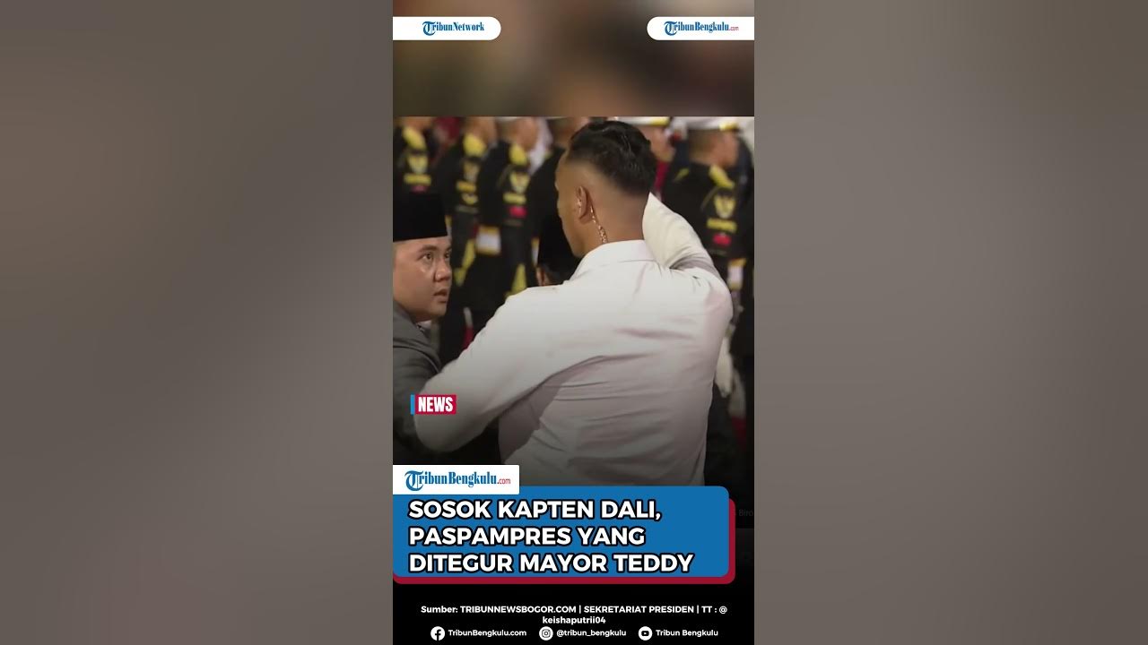 VIRAL Sosok Paspampres yang Ditegur Mayor Teddy karena Payungi Prabowo, Ternyata Satu Letting ...