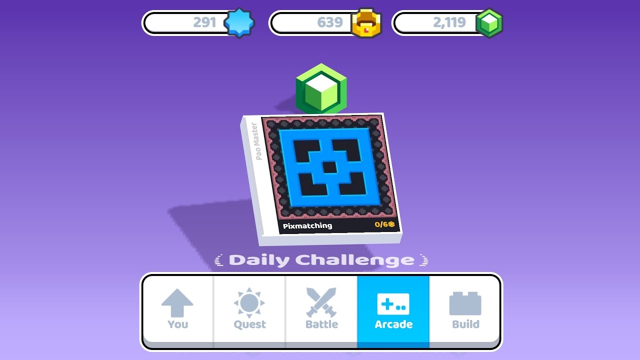 Pixmatching|Daily Challenge 137|Fancade - YouTube