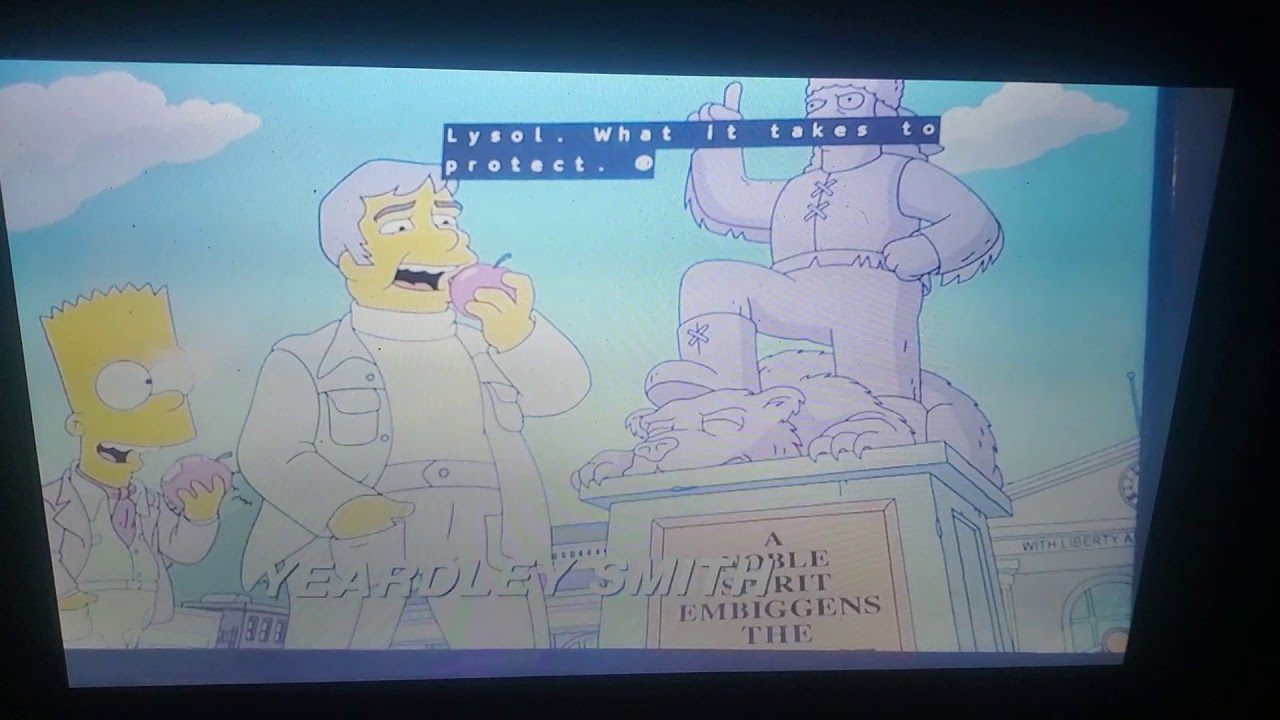 the simpsons end credits (2018) - YouTube