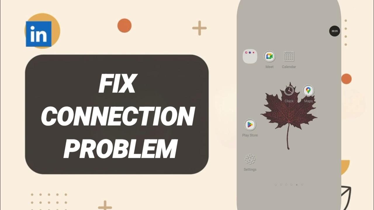 How To Fix And Solve Connection Problem On LinkedIn App - YouTube