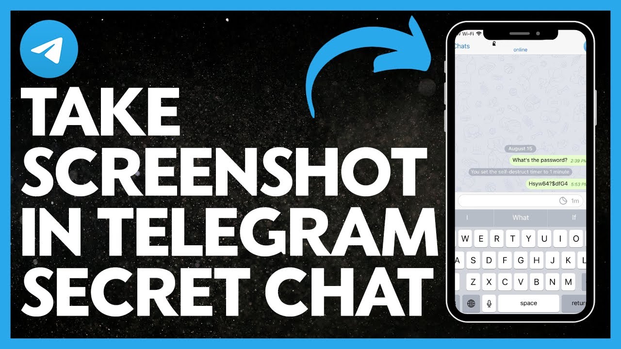 How To Take Screenshot In Telegram Secret Chat (EASIEST METHOD) - YouTube