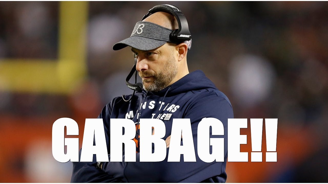 Matt Nagy Is The Bears Problem NOT TRUBISKY (Rant) - YouTube