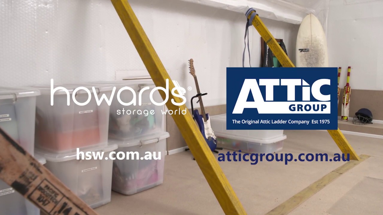 Attic Transformation with Howards Storage World - YouTube