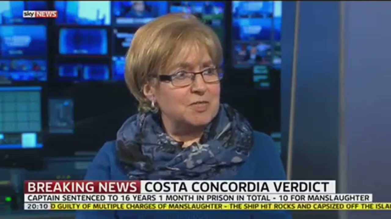 Costa Concordia: Captain Sentenced To 16 Years In Jail - YouTube