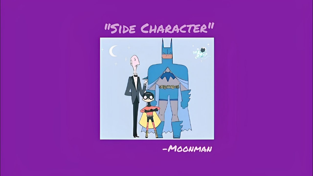 Moonman - "Side Character" prod. Yusei (Lyric Video) - YouTube