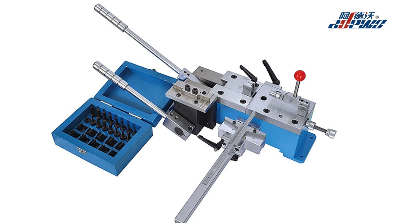 Multi Functions Label Rule Manual Bender for Label Die Making - YouTube