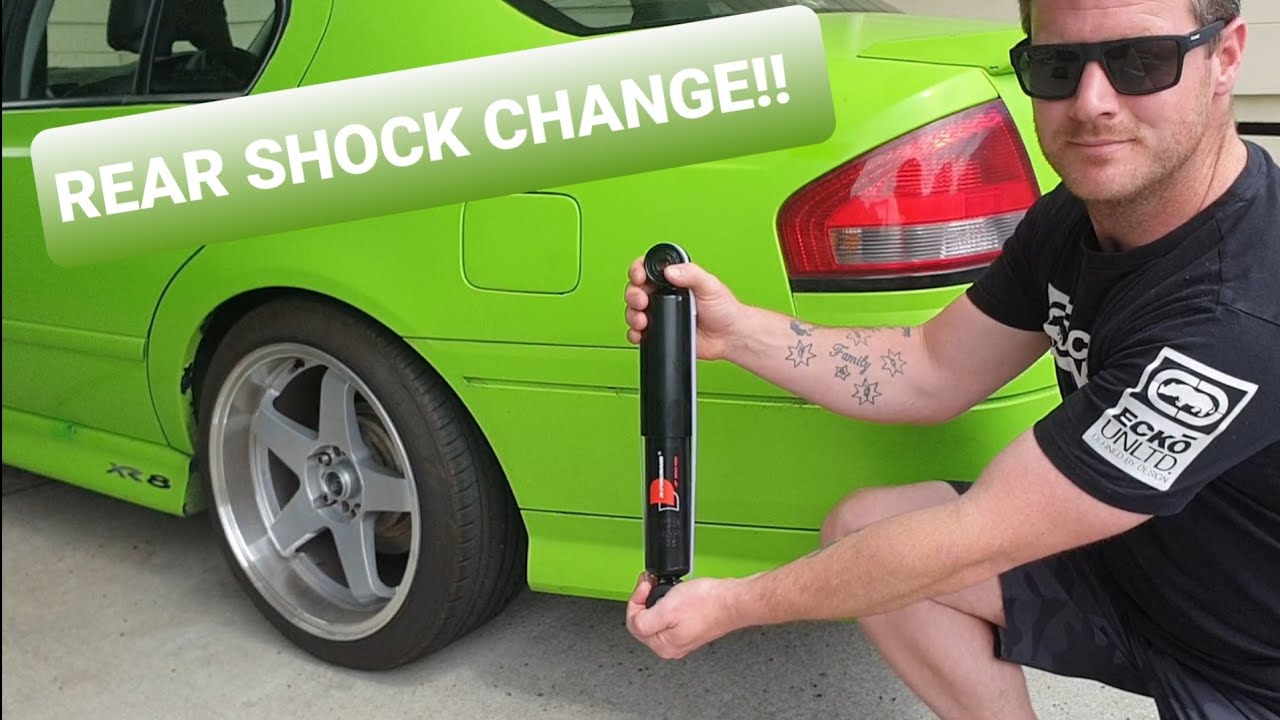 BA XR8 Ford Falcon Rear Shock Absorber Install! | 2025 Season ...
