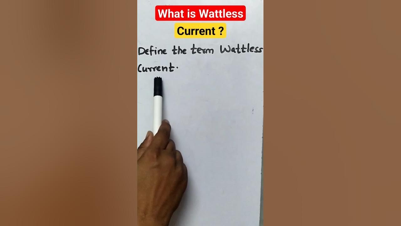 What Is Wattless Current alternatingcurrent class12th physics what-is-wattless-current-alternatingcurrent-class12th-physics
