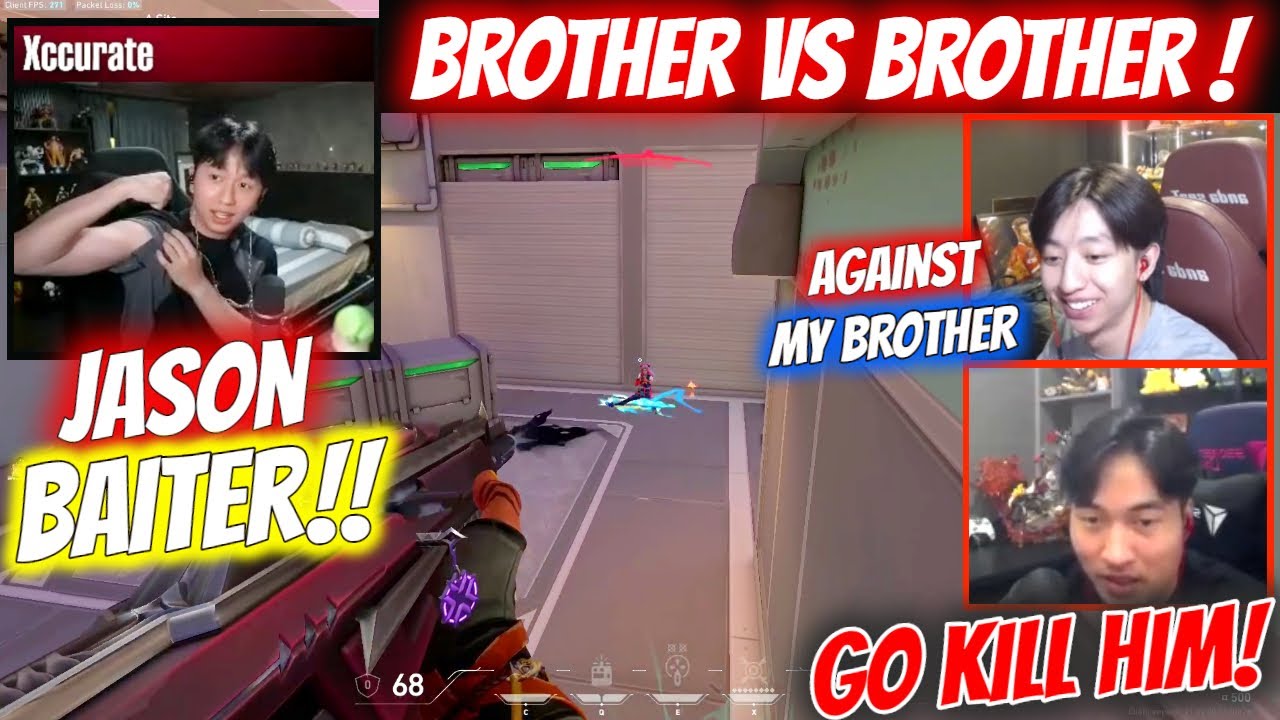 Who Wins? PRX f0rsakeN Faced his Brother T1 Xccurate in Ranked! Ft. PRX ...