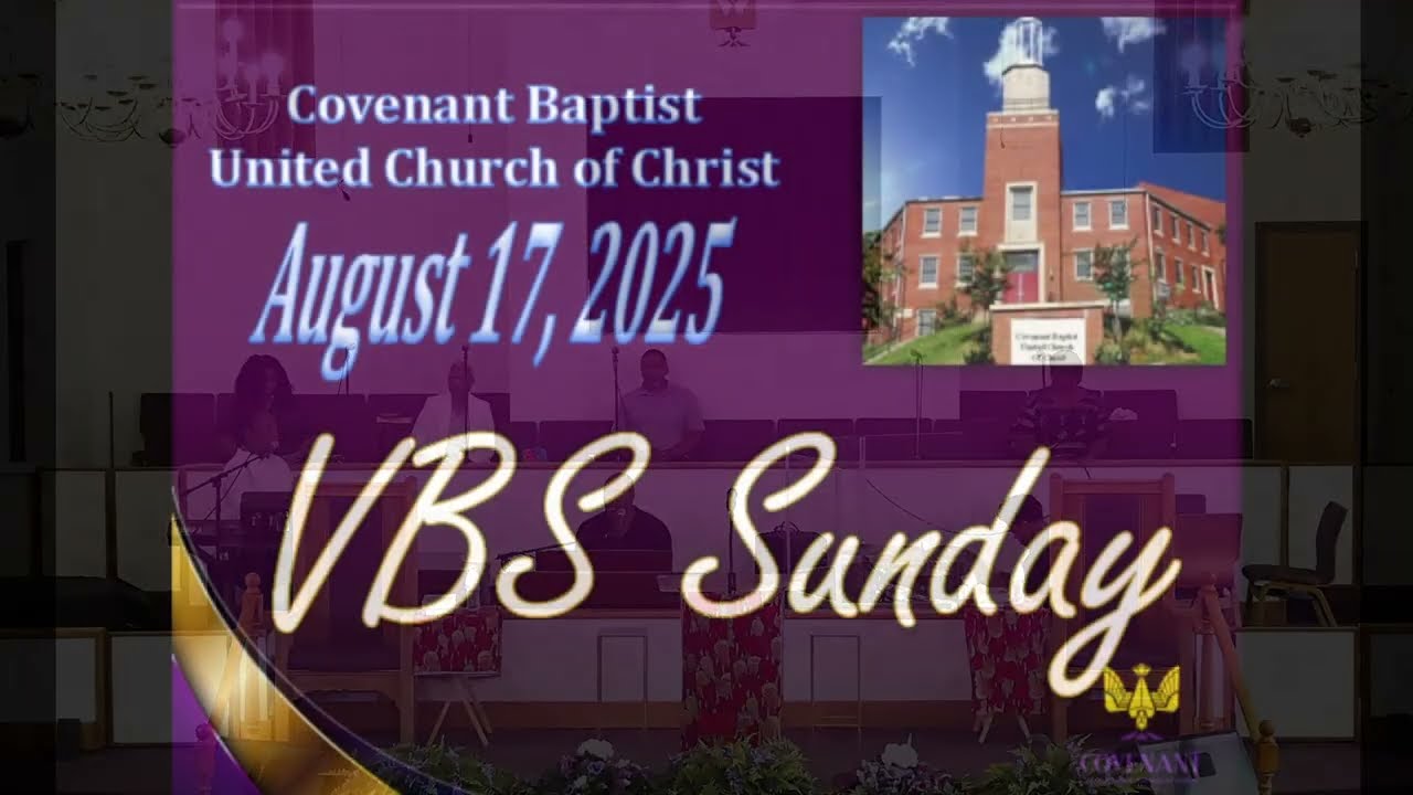 "The Jesus Connection"- VBS Sunday | August 17, 2025 | Rev. Dr ...