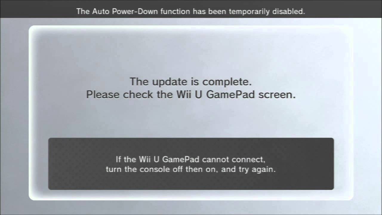 New Wii U System Update (3.1.0E/U/J) Available! - YouTube