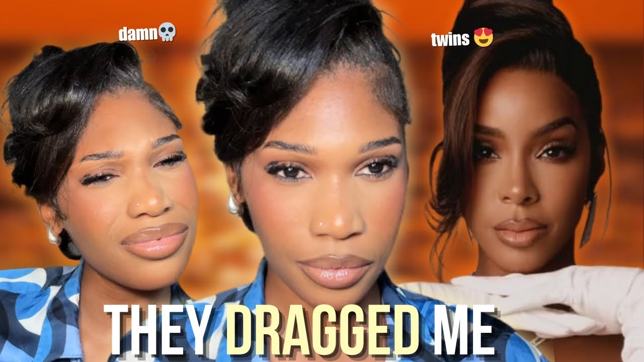 Apparently I don’t look like Kelly Rowland | UPDO BUN W CLIP INS - YouTube