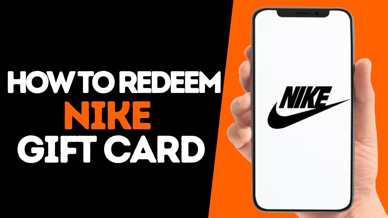 How To Redeem Nike Gift Card | QUICK & EASY - YouTube
