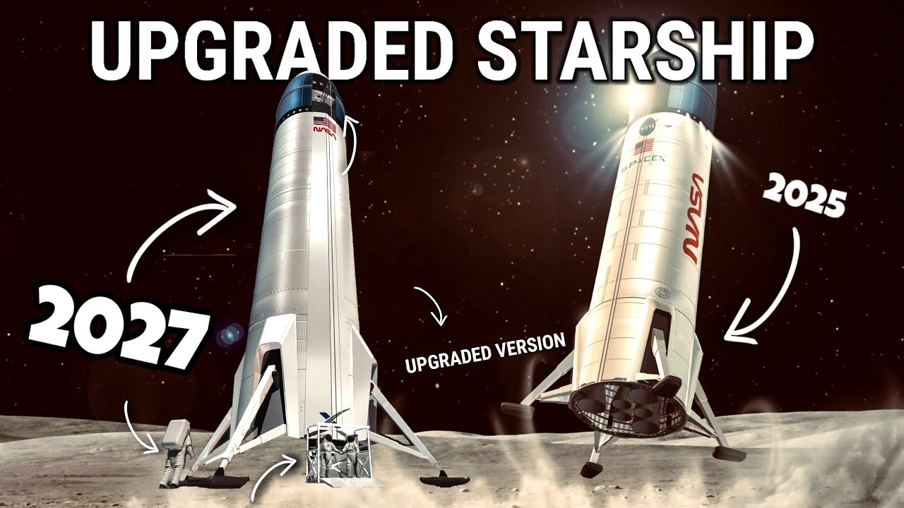 SpaceX & Nasa Plans To Send Upgraded Lunar Starship For Second Crew ...