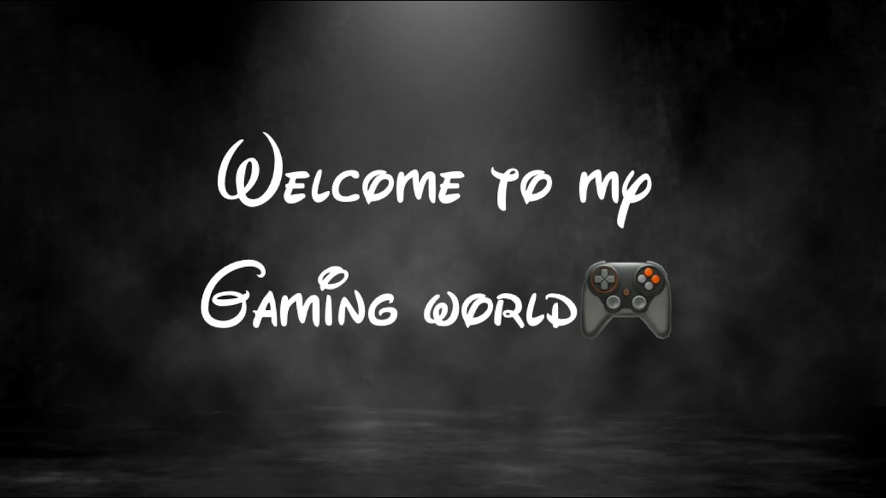 My gaming channel trailer - YouTube