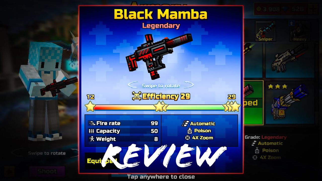ANDRIOD ACC WITH ALL CLAN WEAPONS COMING SOON | Pixel Gun 3D - Black ...