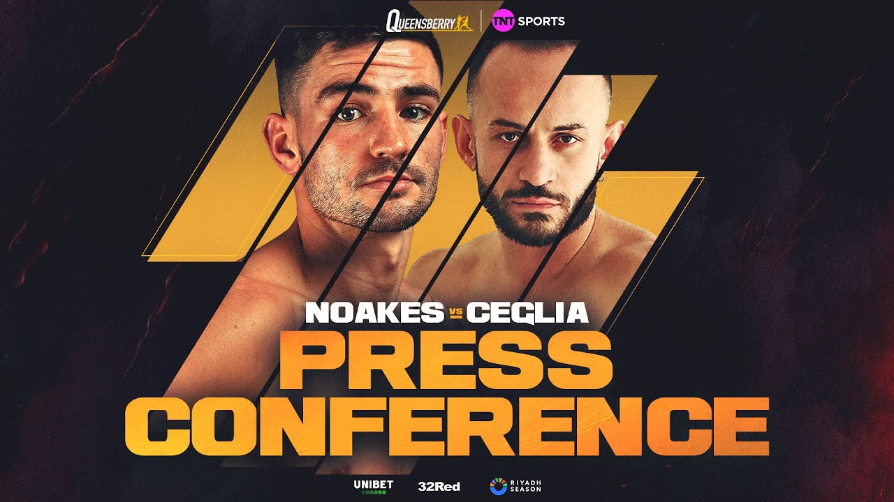 LIVE PRESS CONFERENCE! Sam Noakes vs Gianluca Ceglia for the EBU ...