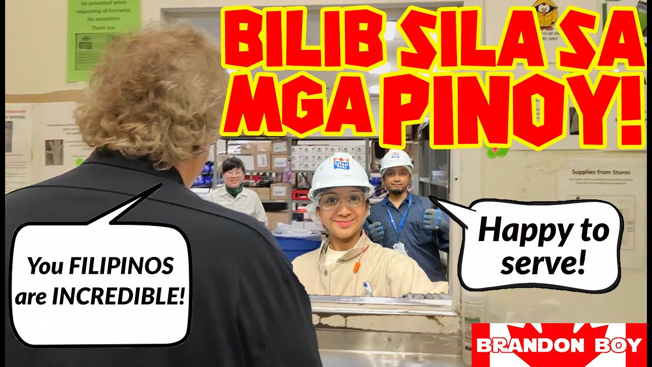 Bakit LOVE ng mga CANADIANS ang mga PINOY? - YouTube