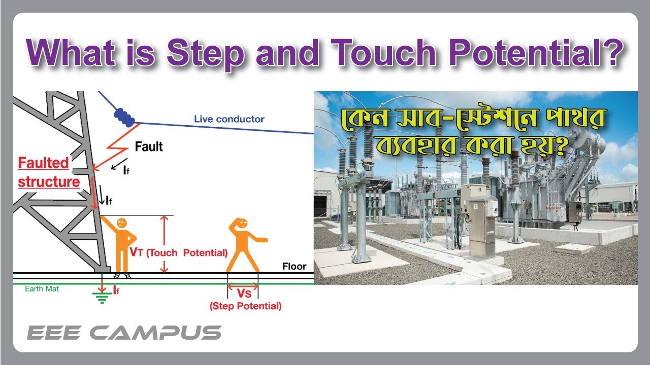 Step and Touch Potential in Bangla | কেন সাব-স্টেশনে পাথর ব্যবহার করা ...