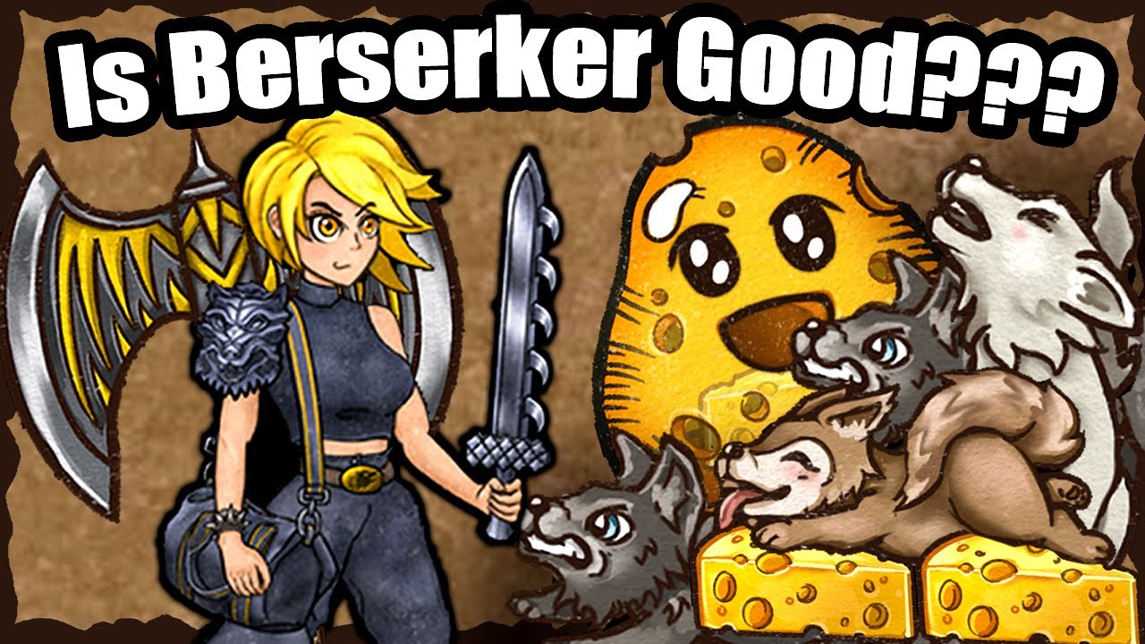 First Time Playing Berserker and This Wolf Emblem & Cheese build Worked ...