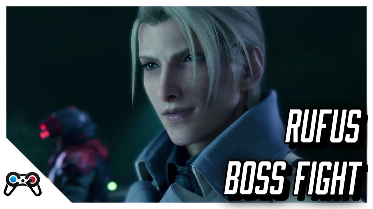 RUFUS SHINRA BOSS FIGHT - FF7 REMAKE Playthrough - YouTube