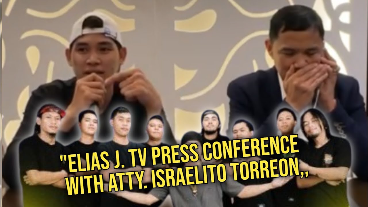 Elias J. Tv Band Press conference With Atty. israelito torreon and ...