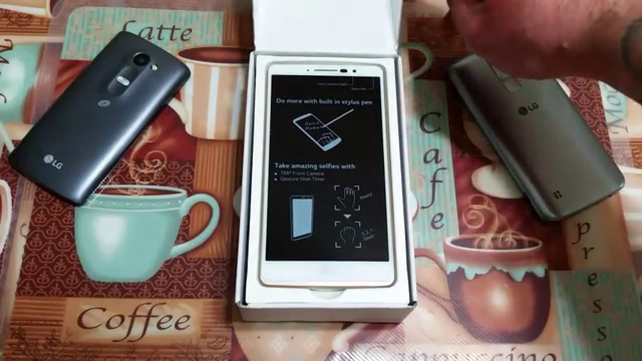 LG G Stylo white color Unboxing Metro pcs - YouTube