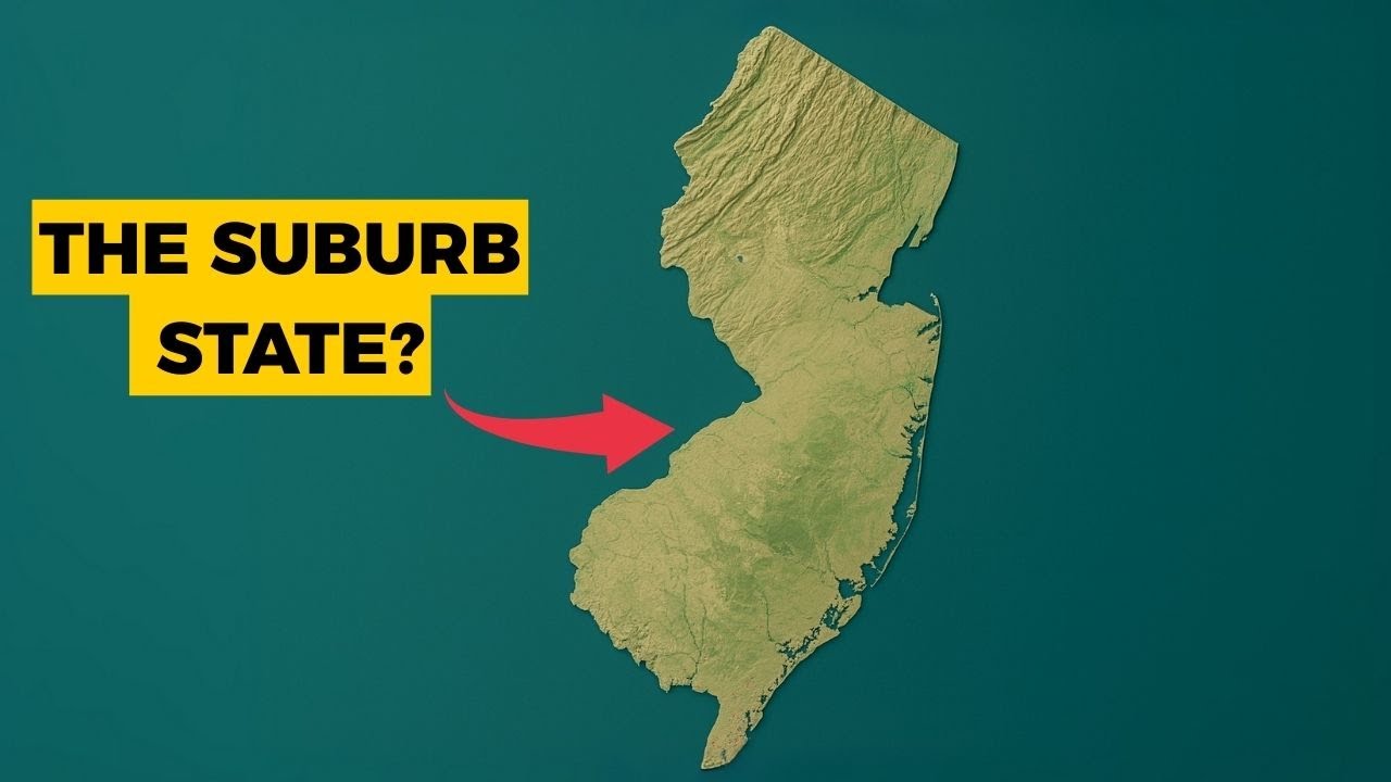 How New Jersey Turned Into A Giant Suburb | U.S. Geography - YouTube