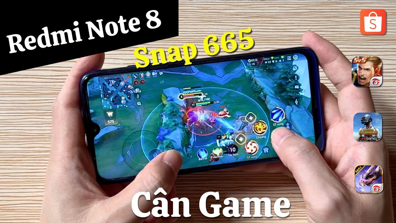 Hiệu Năng chip Snap 665 trên Redmi Note 8 Hiện tại còn Ngon ? - YouTube