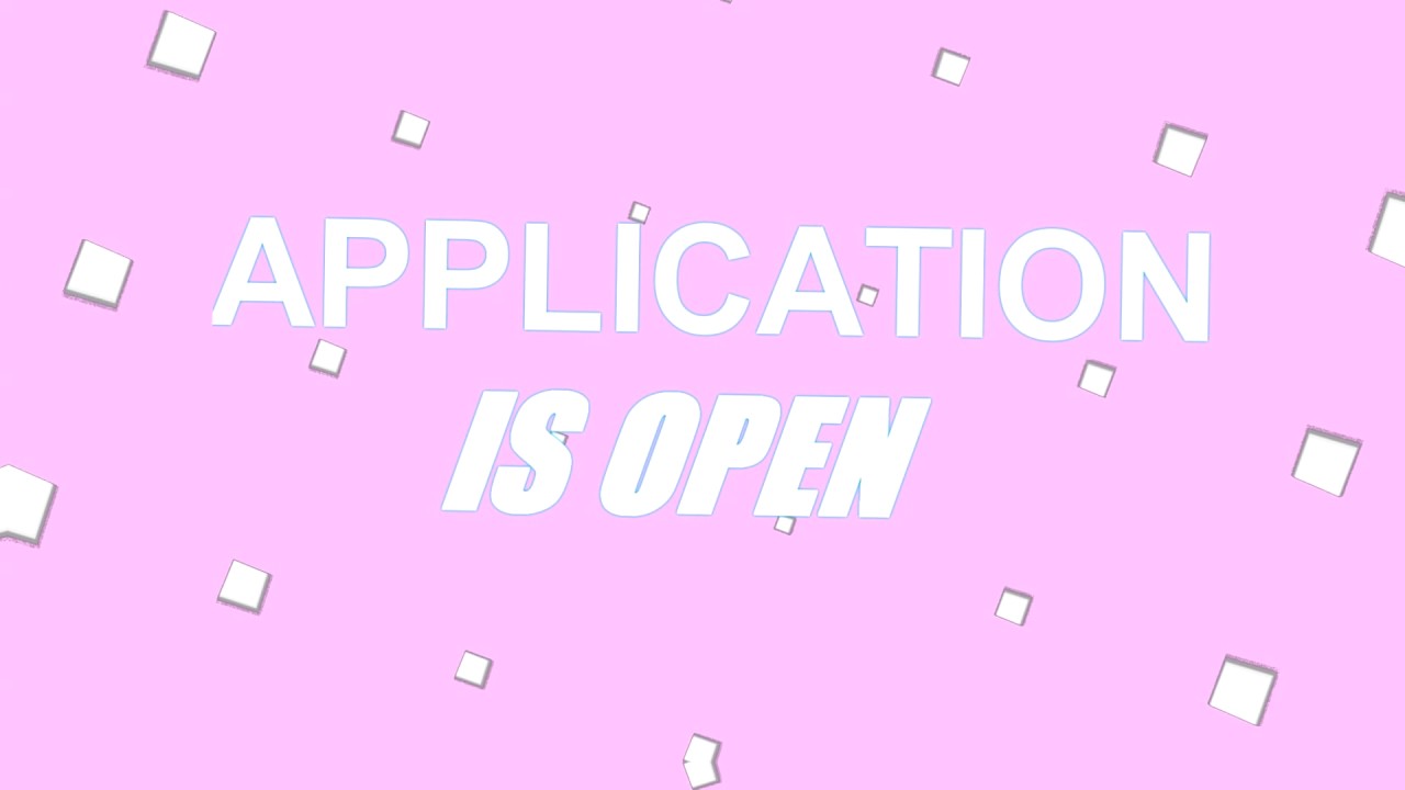 [MFS] Application is OPEN - YouTube
