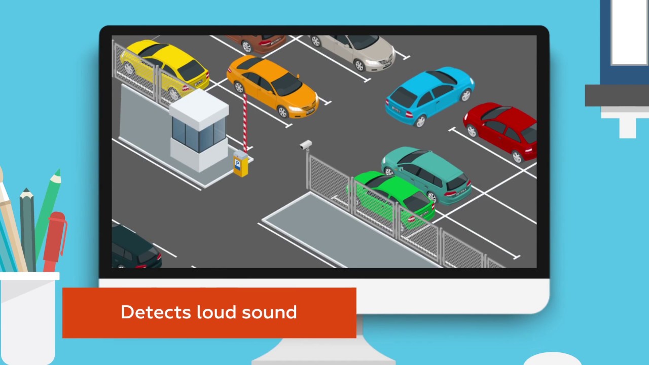 Loud Sound Detection | Eocortex video analytics - YouTube