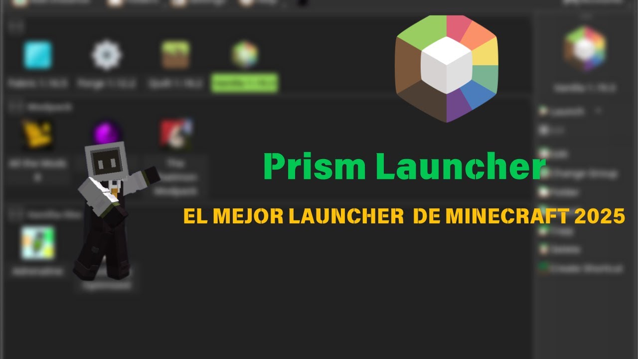Prism Launcher - El Mejor Launcher de Código Abierto - YouTube