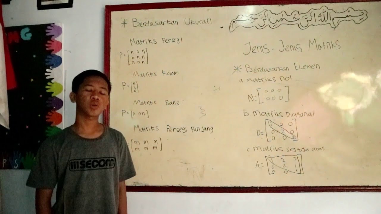 Jenis Jenis Matriks - YouTube