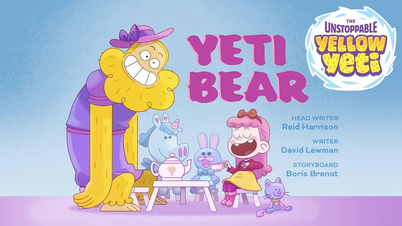 Yeti Bear | The Unstoppable Yellow Yeti 💛 (Exclusive Clip) ZeeToons ...