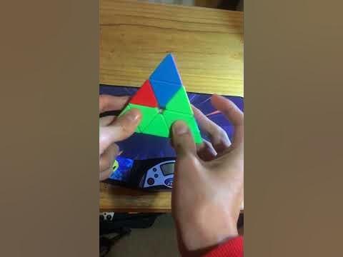 New Insane Pyraminx Last Layer Algorithm!! #shorts - YouTube