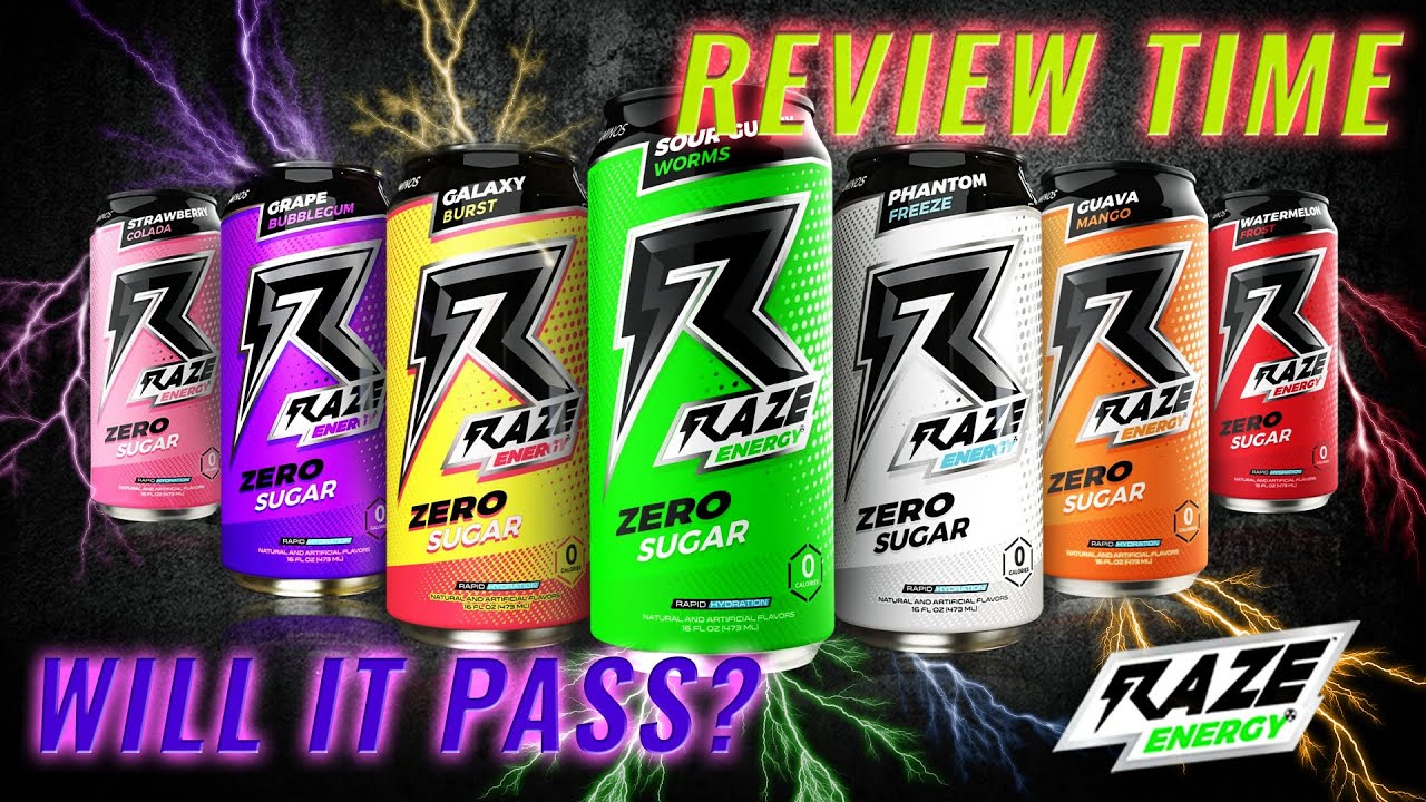 Raze Energy unboxing-Review- Will it pass the test? - YouTube