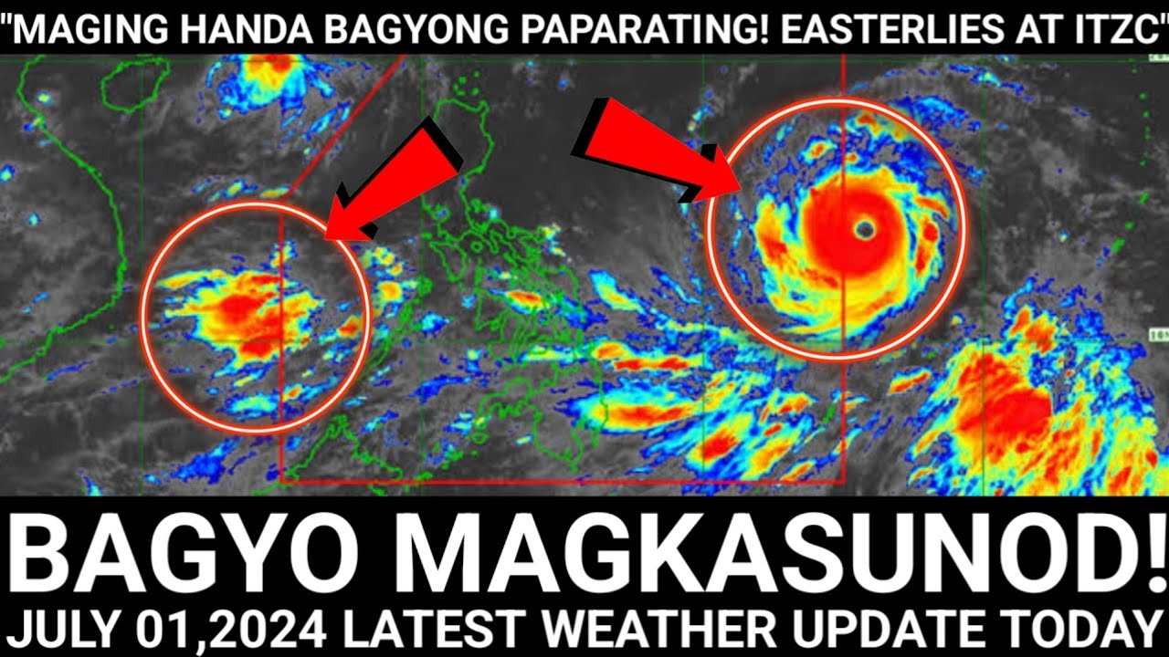"NAKITA"2 BAGYO MAGKASUNDO PAPASOK TIGNAN Latest Weather Update TODAY ...