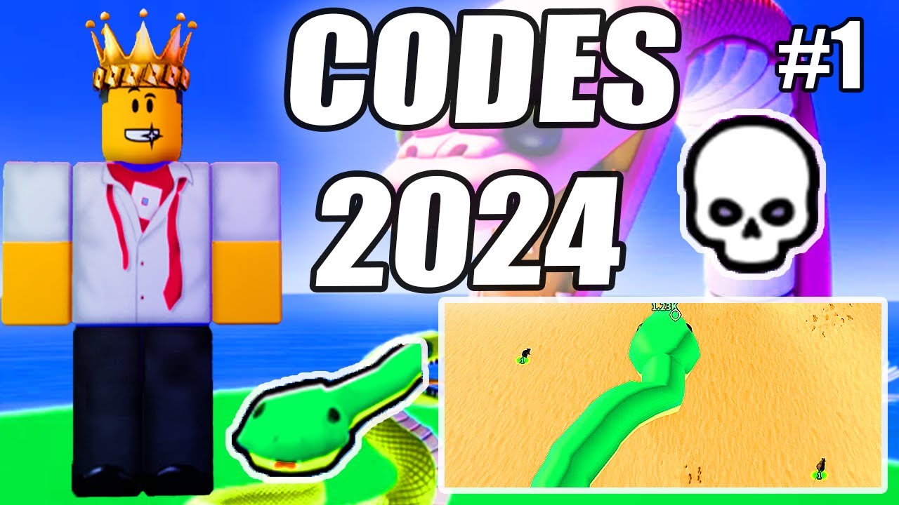 *NEW* CODES FOR BE A SNAKE - ROBLOX BE A SNAKE CODES #1 - YouTube