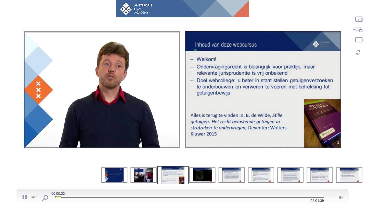 Bekijk de trailer van Bas de Wilde: over het recht belastende getuigen ...