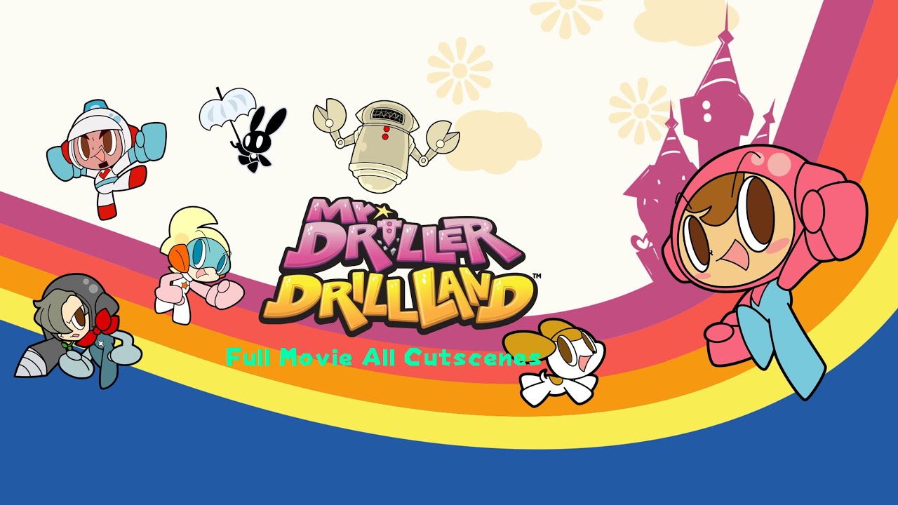 Mr. Driller: Drill Land - Full Movie All Cutscenes - YouTube