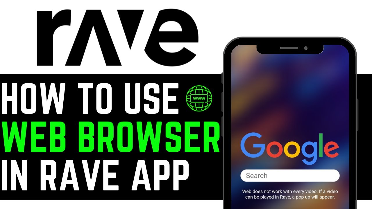 How To USE A WEB BROWSER IN RAVE APP! | BEST NEW METHOD 2025! - YouTube