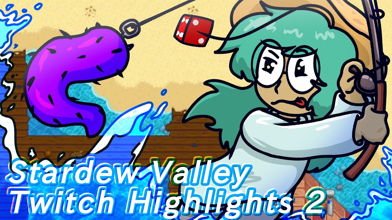 Stardew Valley Twitch Stream Highlights 2: Super Cucumber Luck - YouTube