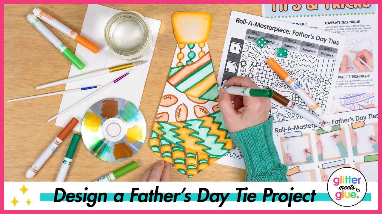 Father's Day Art Project for Elementary | Roll A Dice Game, Art Sub ...